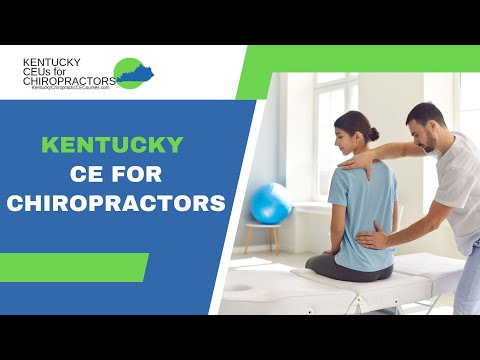 Kentucky CE For Chiropractors