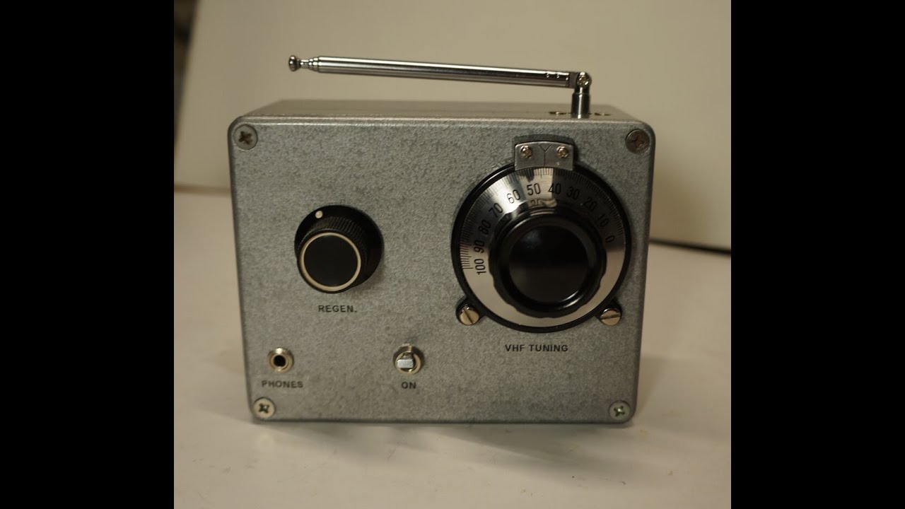 EA Simple VHF Radio Receiver.