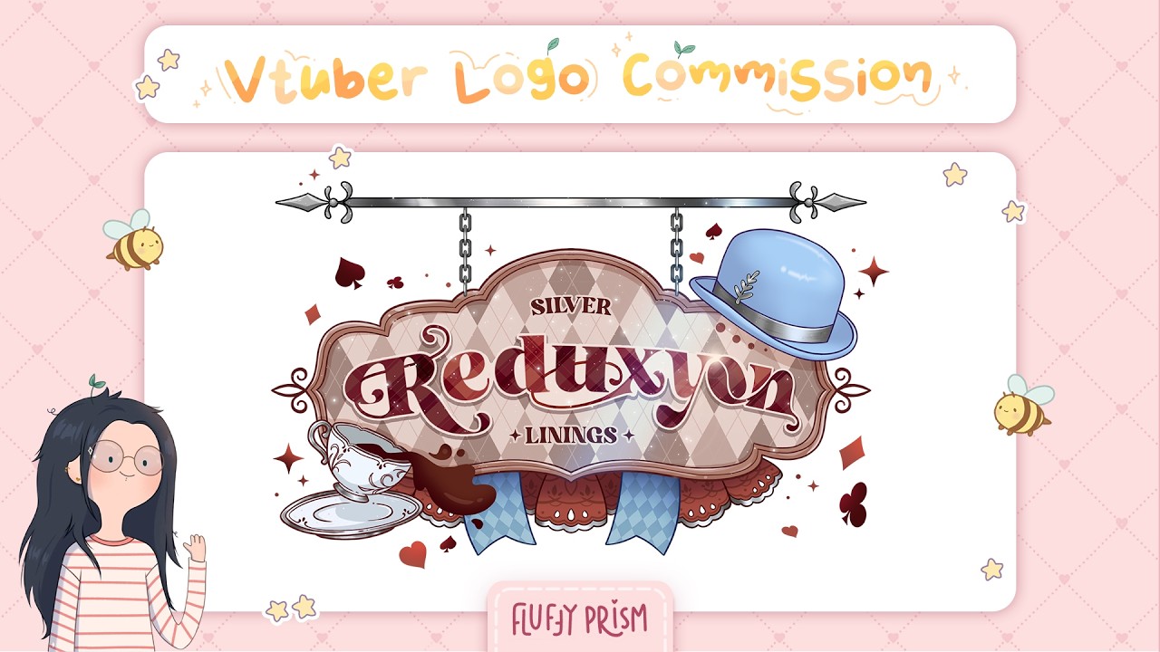 ✶ Vtuber Logo Commission | Reduxyon (loop)