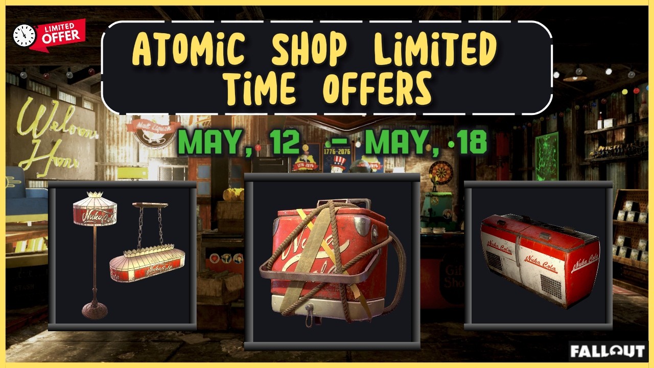 It's Finally Here Again! But Only For A Limited Time In The Fallout 76 Atom Shop......