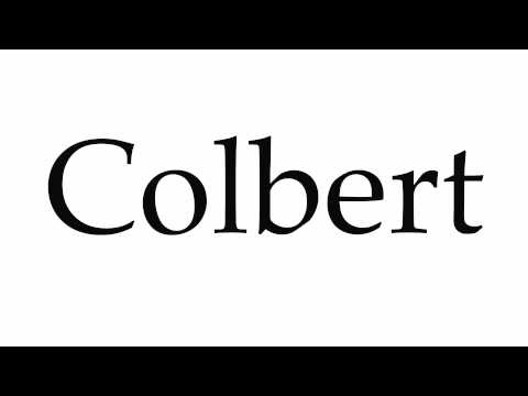 How to Pronounce Colbert