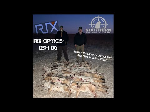 The New Rix Optics DBH D6 Thermal in Action:Team Parvo Hammer Scott Glenn & Big Willie Pettit