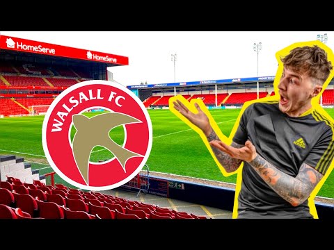 I VISIT WALSALL FOOTBALL CLUB!