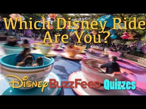 Disney BuzzFeed Quizzes: Which Disney Ride are You?