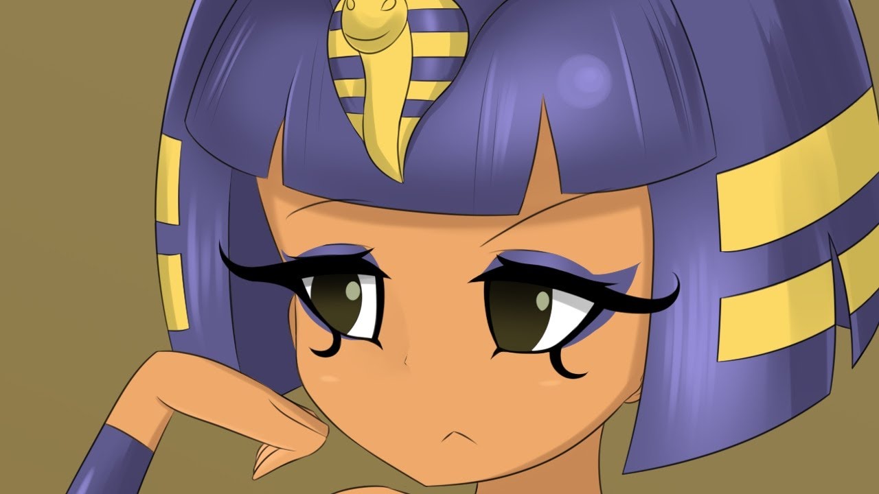 [Speedpaint] If Ankha was human...