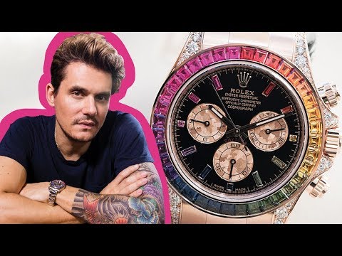 John Mayer's Multi-MILLION $$ Watch Collection: Rolex Daytona, Patek Philippe, and more!