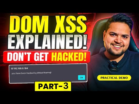 [Hindi] Is Your Website Vulnerable to Dom Xss Attack? Practical Demo