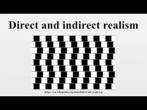 Direct and indirect realism