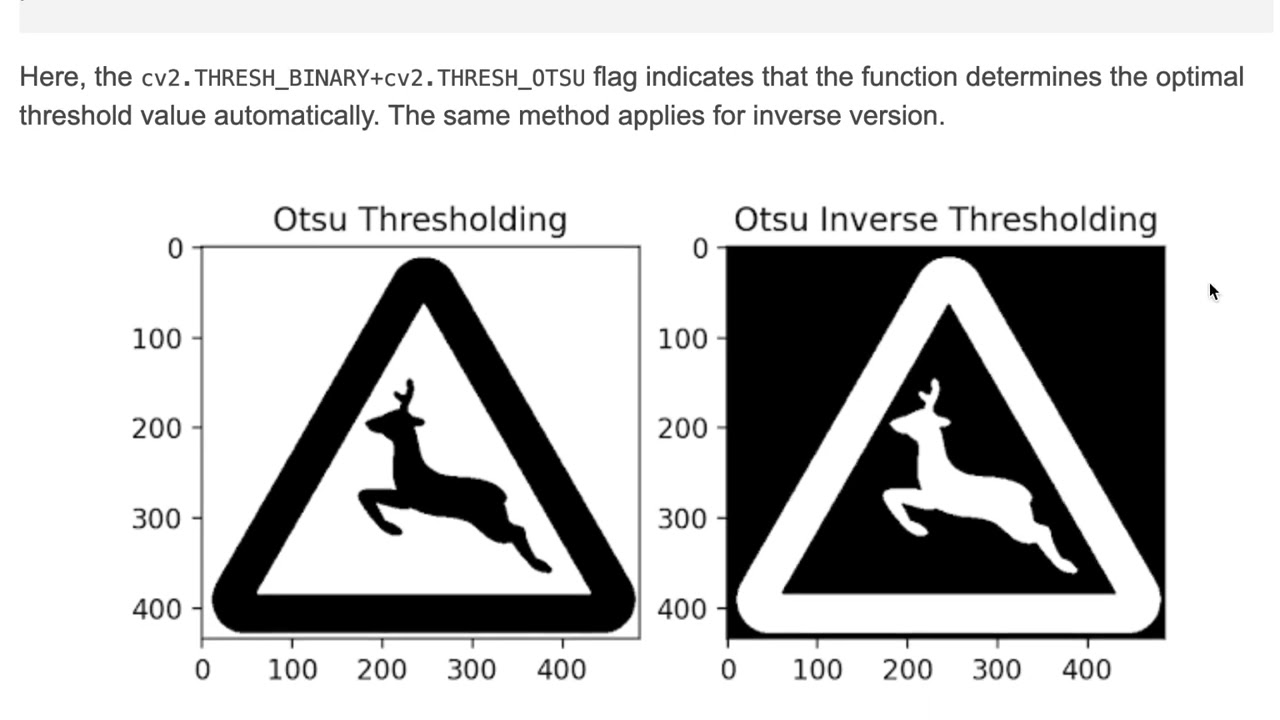 Thresholding Example with OpenCV in Python
