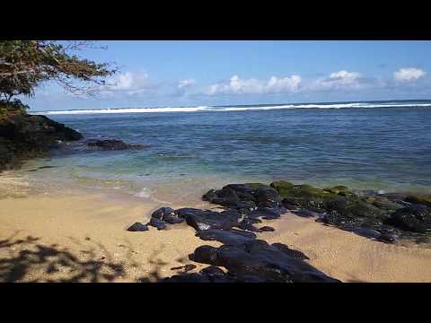 Cool Anini Beach cove in December , 2019.