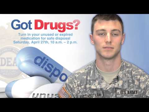 Drug Take Back Day, April 27 from 10 a.m. to 2 p.m.