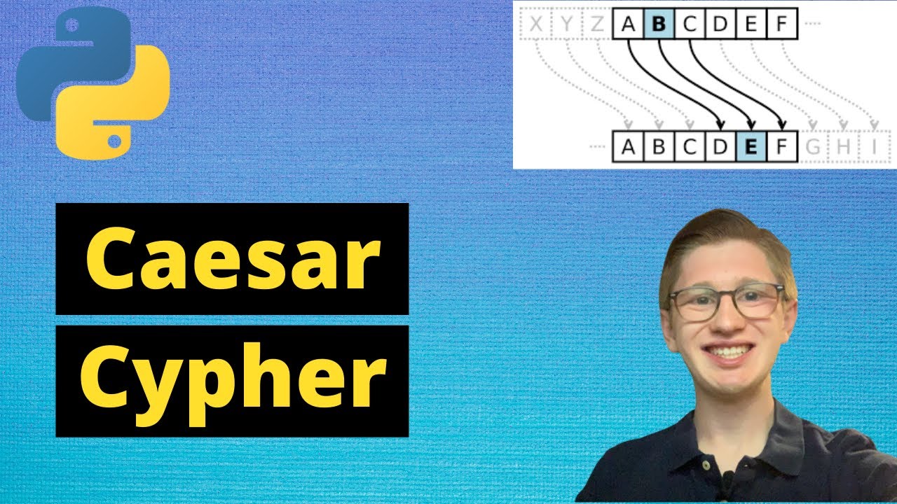 Caesar Cypher (Python Tutorial 66)