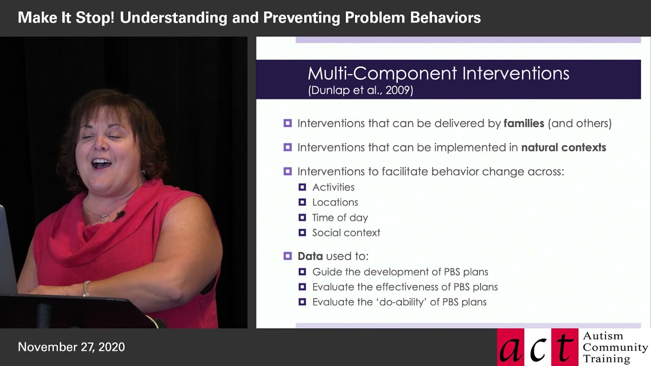 Make It Stop! Understanding and Preventing Problem Behaviors - Part 1