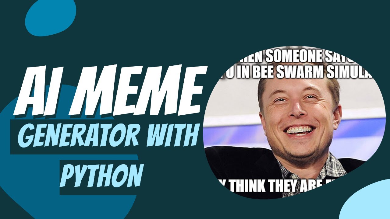 how to build AI meme generator with python? #memes #pythonprogramming