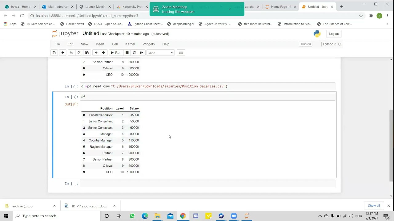 Machine Learning Hands-on Tutorial 2 (Decision Trees and Their Implementation in Real Life Data)