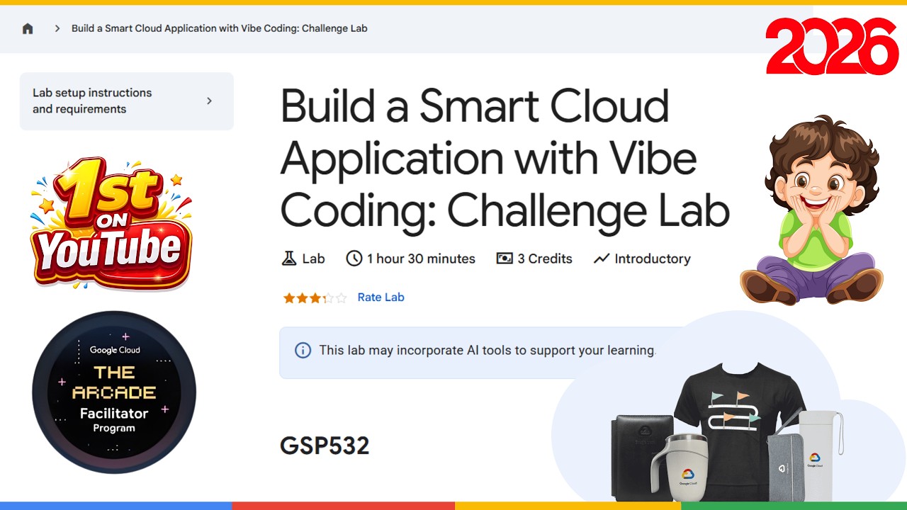 Build a Smart Cloud Application with Vibe Coding: Challenge Lab | GSP532