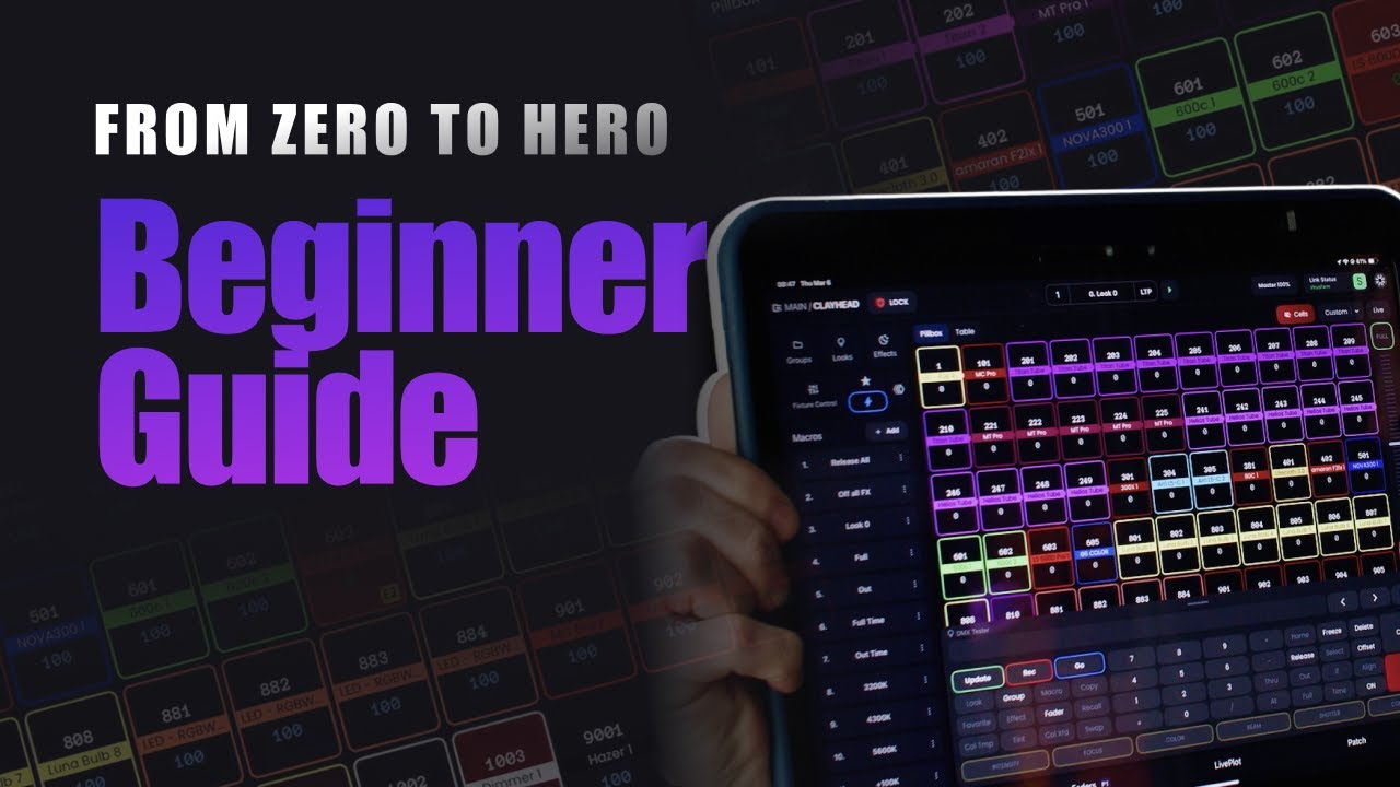 From Zero to Hero: A Complete Beginner’s Guide to controlling lights on set