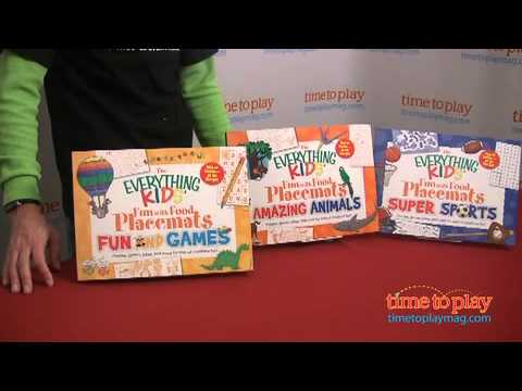 The Everything Kids' Fun with Food Placemats from Adams Media