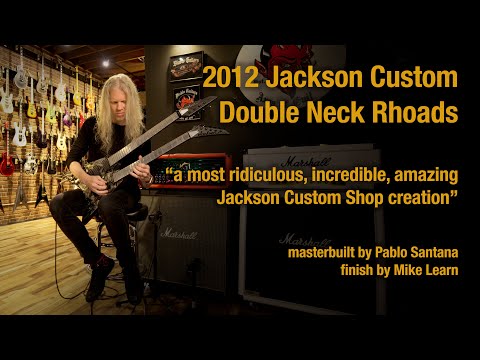 Jackson USA Custom Shop Custom Rhoads Double Neck 6&7 String | Reverb