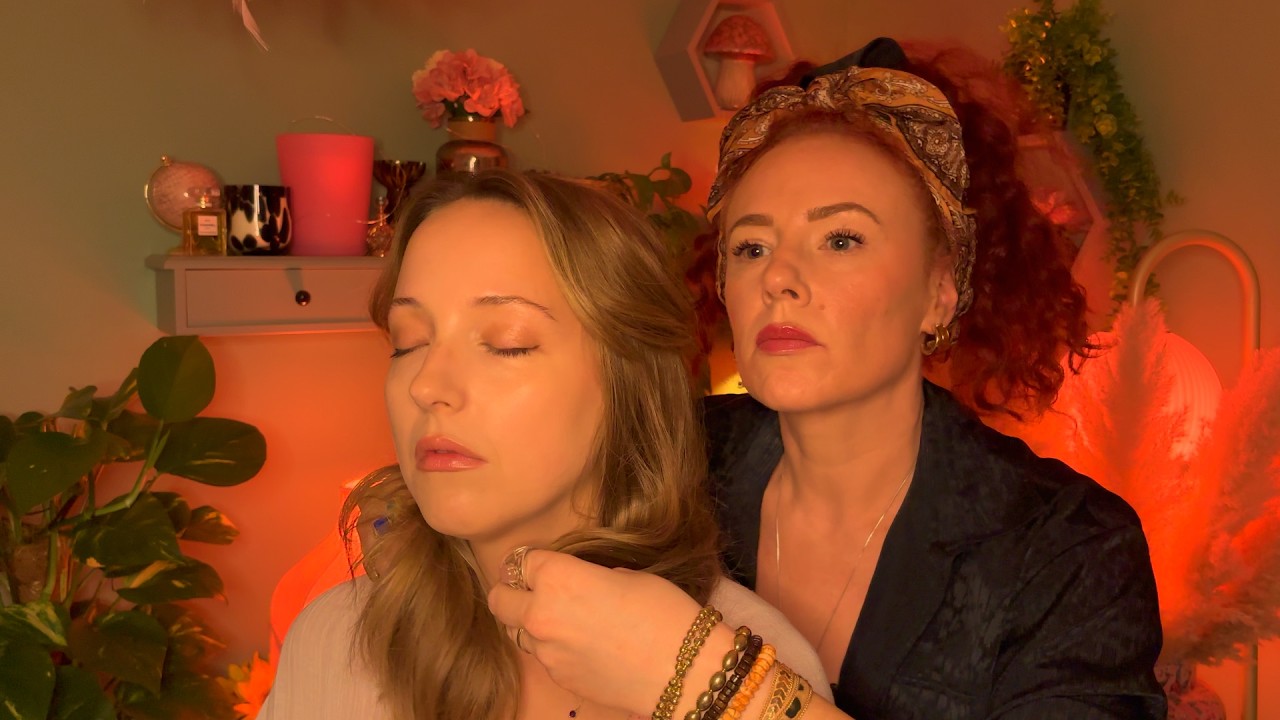 ASMR Hair Styling for Photo Headshots 📷 Attention to Detail , Perfect Placements ✨️ Soft Spoken 