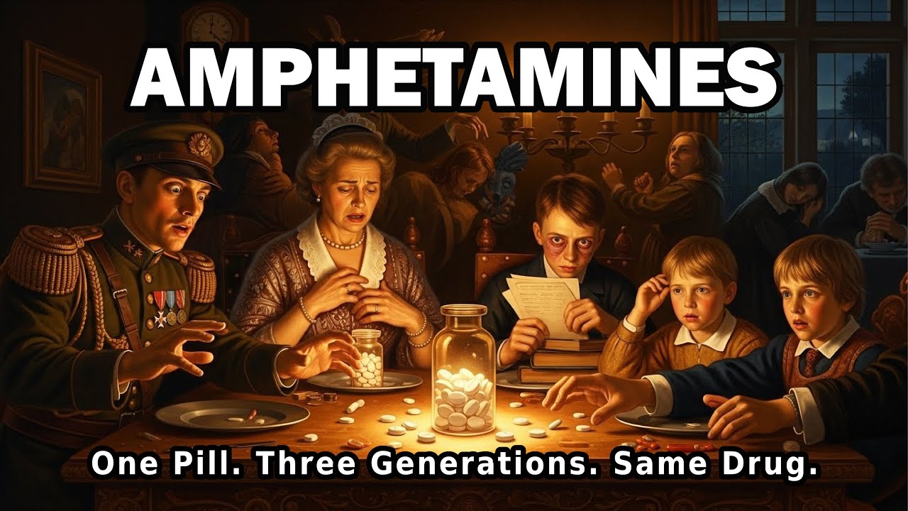 Complete History of AMPHETAMINES: From Nazi War Machine to ADHD Medication | History for Sleep