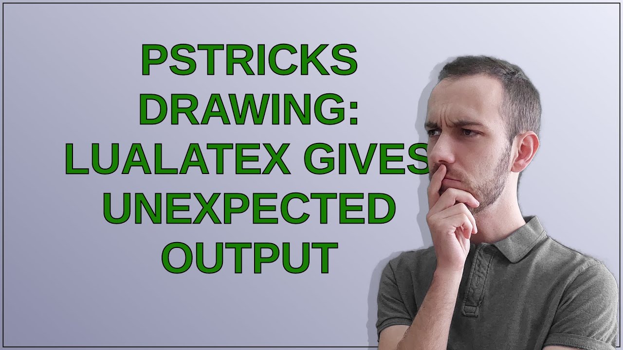 PSTricks drawing: LuaLaTeX gives unexpected output