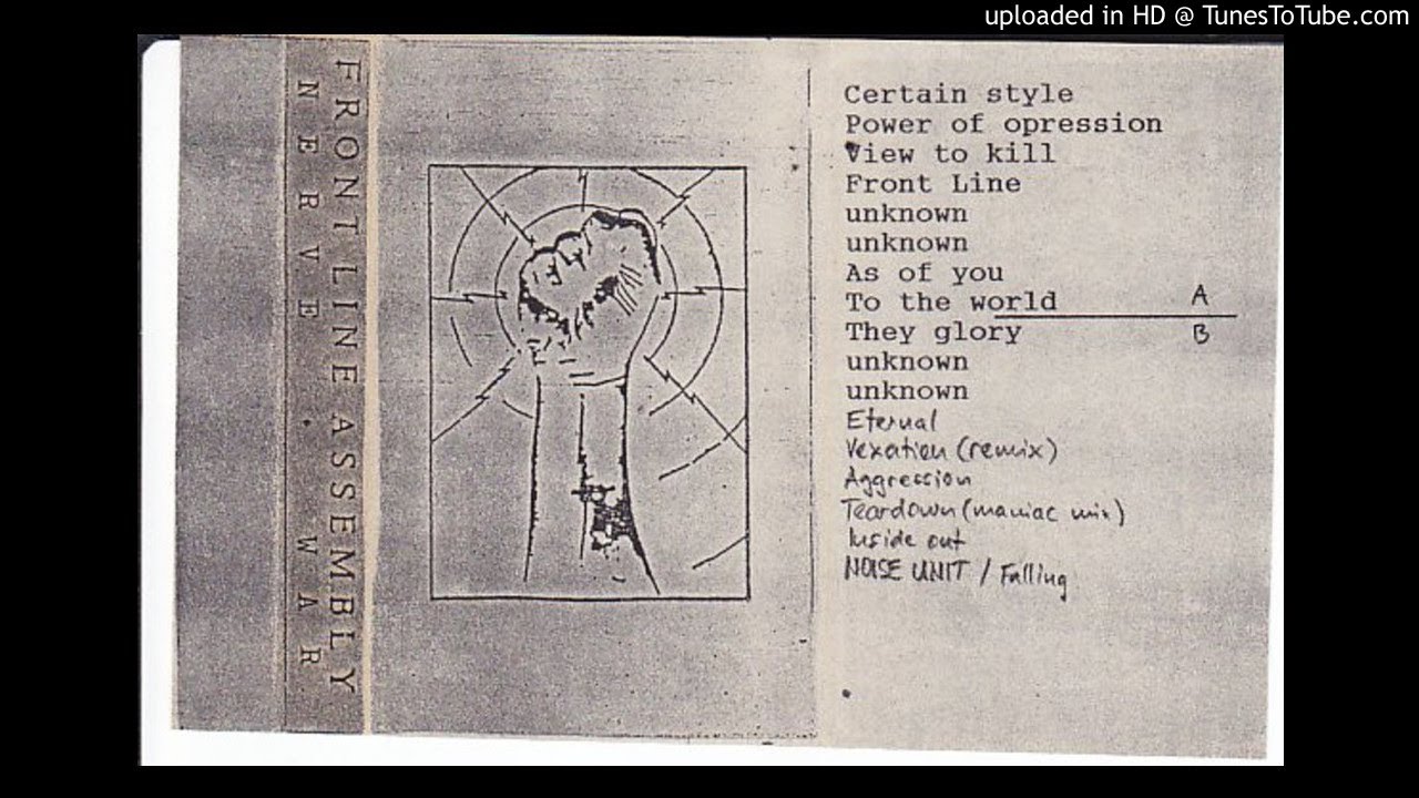 Front Line Assembly ‎– Front Line [promo '86]