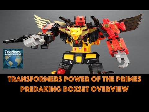 Transformers Power Of The Primes Predaking Boxset Overview