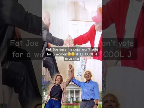 Fat Joe & LL COOL J has a message for ANY MAN that refuses to vote… #fatjoe #election2024