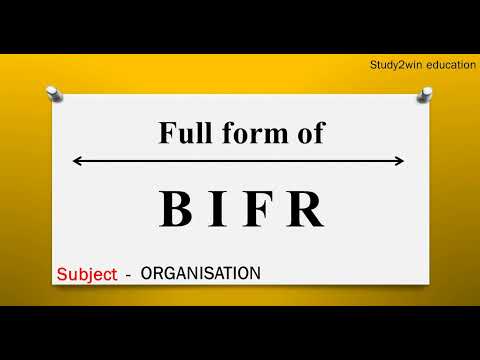 BIFR ka full form | Full form of in English | Subject - ORGANISATION