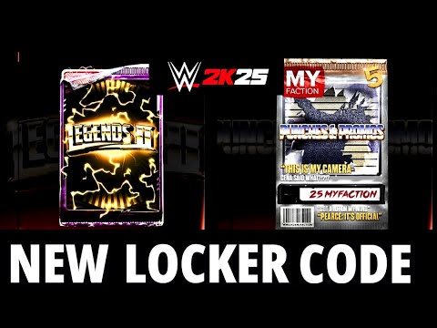 WWE 2K25 - NEW LOCKER CODE | Let's See What's Inside #1