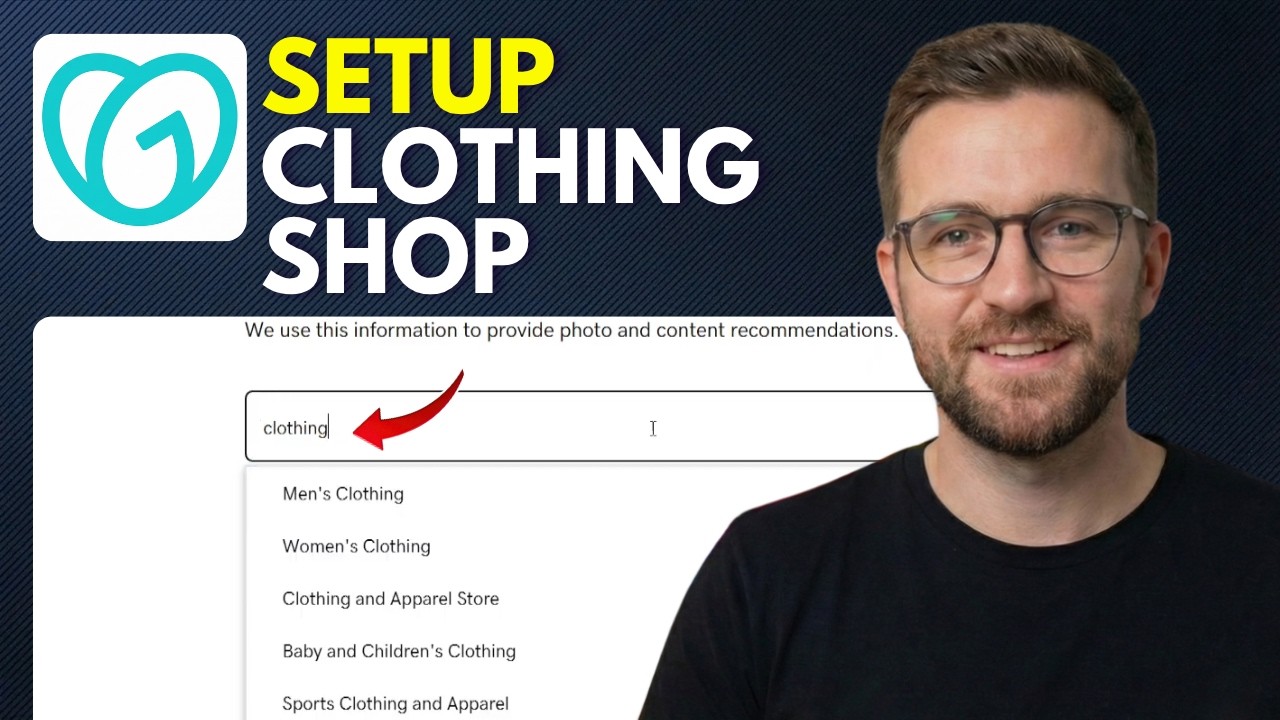 How To GoDaddy website builder clothing shop setup (Step By Step 2026)