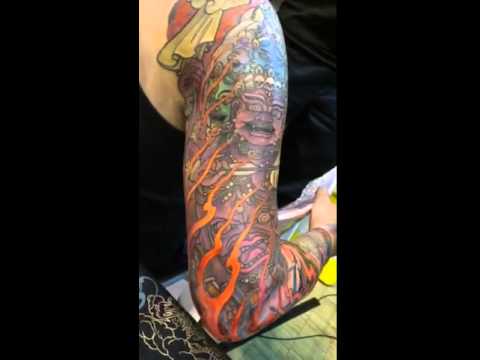 Sleeve Tattoo by Chris Crooks