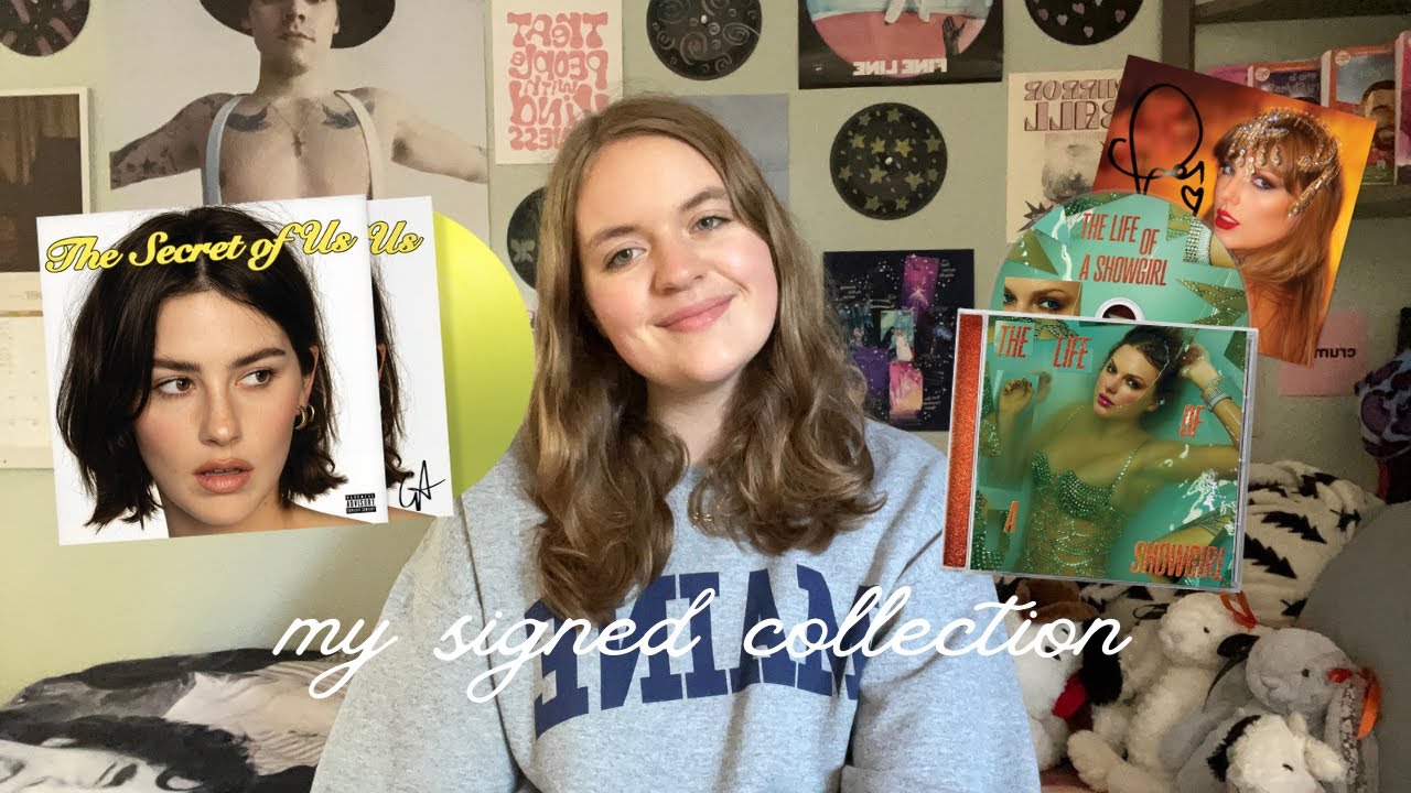 my signed vinyl and CD collection!!
