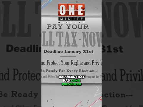 Did you know? The Voting Rights Act of 1965
