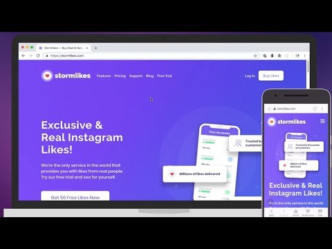 How To Get Real & Targeted Instagram Likes [stormlikes]