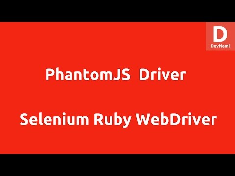 Learn Selenium Ruby WebDriver using PhantomJS - Mind Luster