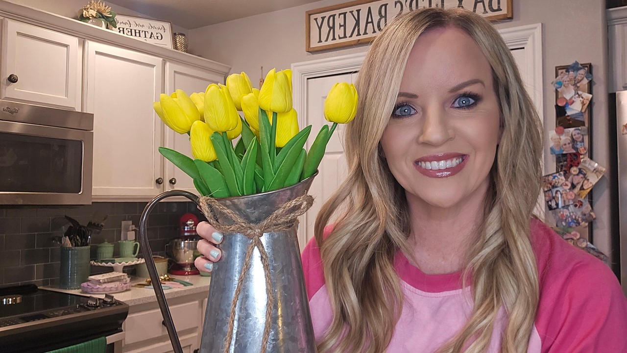 30 Beautiful Artificial Yellow Tulips, Perfect for Spring!
