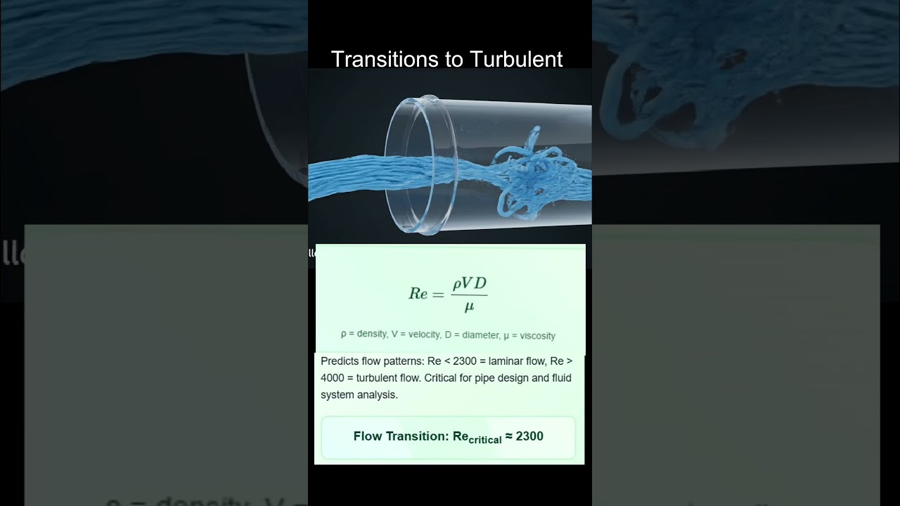 Flow Visualization in a pipe, Laminar flow to Turbulent flow