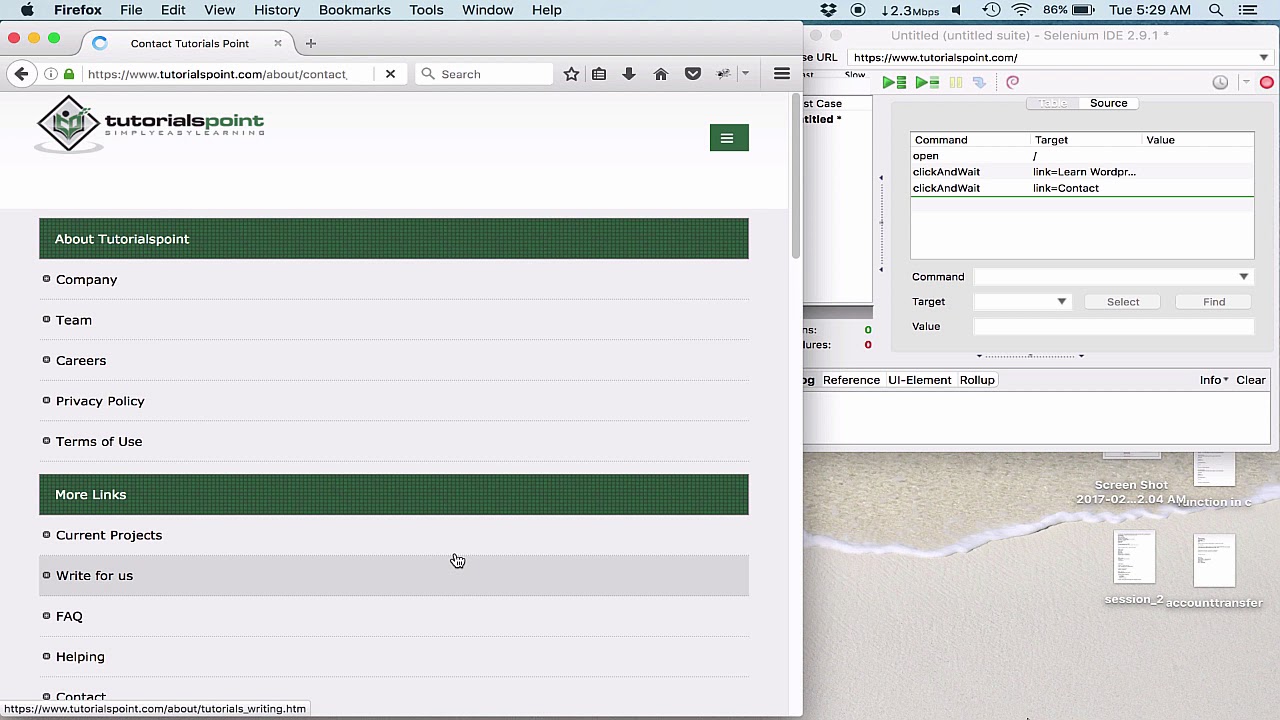 Selenium - Exporting a Test Case
