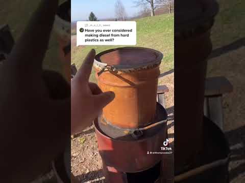 I have thought about making homemade diesel fuel from plastic and rubber