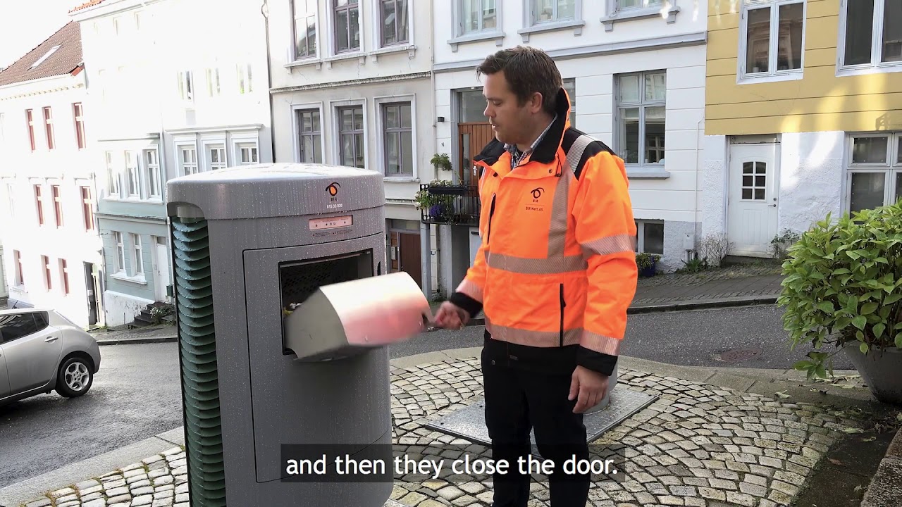 Bergen - Using Envac waste inlets