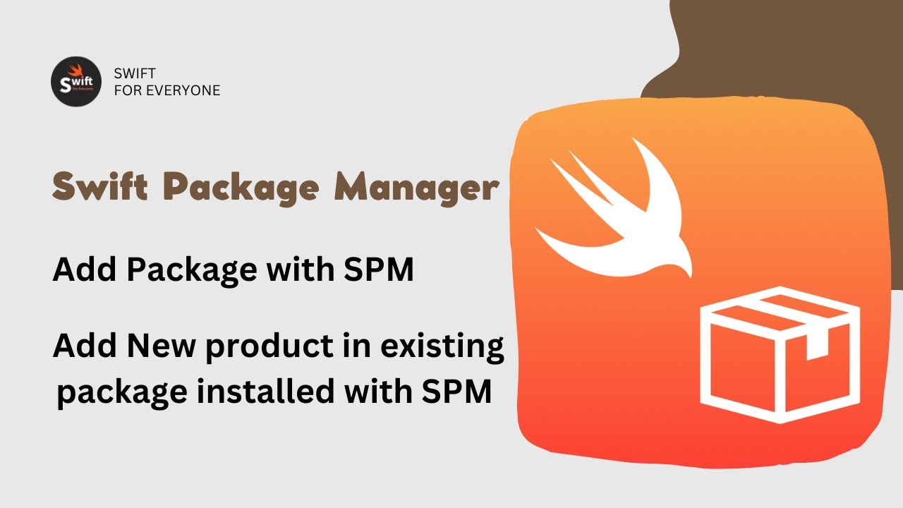 swift package manager | Install packages with swift package manager | Update swift package manager