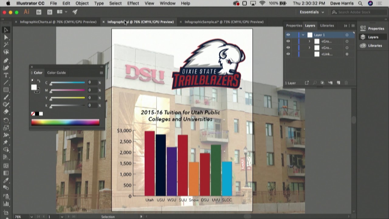 Making an Infographic Using Adobe Illustrator