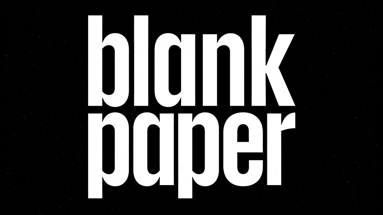 What Is Blank Paper? by Blank Paper from Japan | Popnable