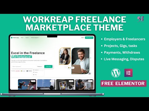 Workreap - Freelance Marketplace WordPress Theme - Install & Customize