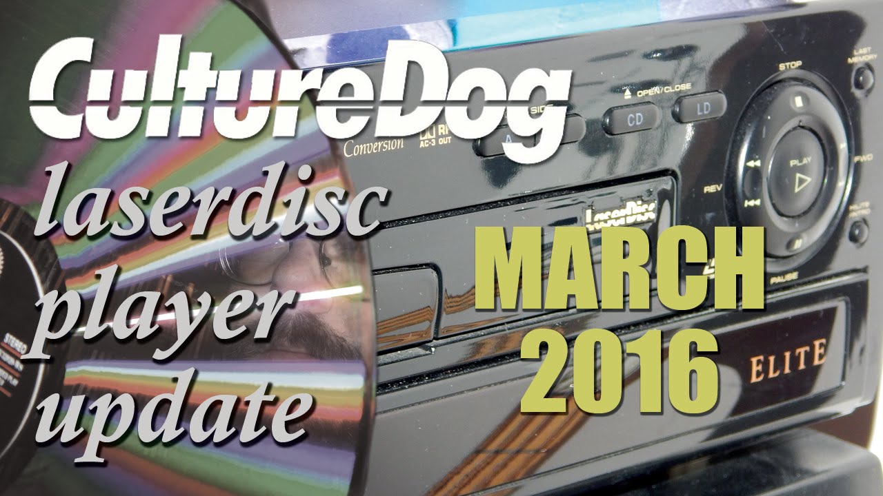 Laserdisc Player Collection Update – March 2016