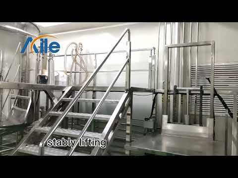 The raw material elevator can adjust the lifting speed and height.#aile #foryou #mix