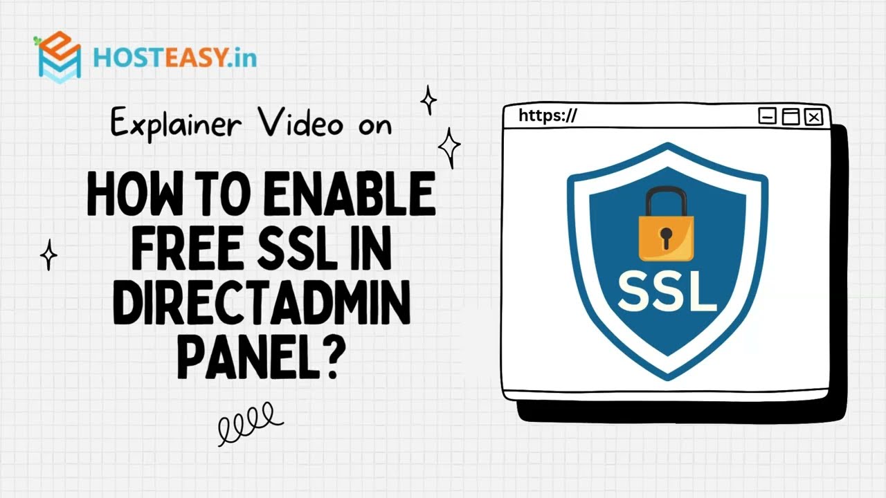 🔐 How to Enable Free SSL on DirectAdmin with Hosteasy? Quick Guide