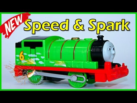 *New for 2017* THOMAS AND FRIENDS TRACKMASTER SPEED & SPARK PERCY Thomas the Tank Engine Toy Trains